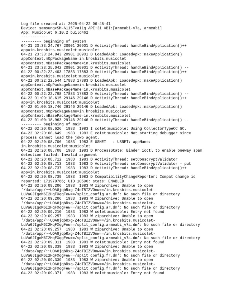 2025-04-22 06-48-41 | PDF | Android (Operating System) | System Software