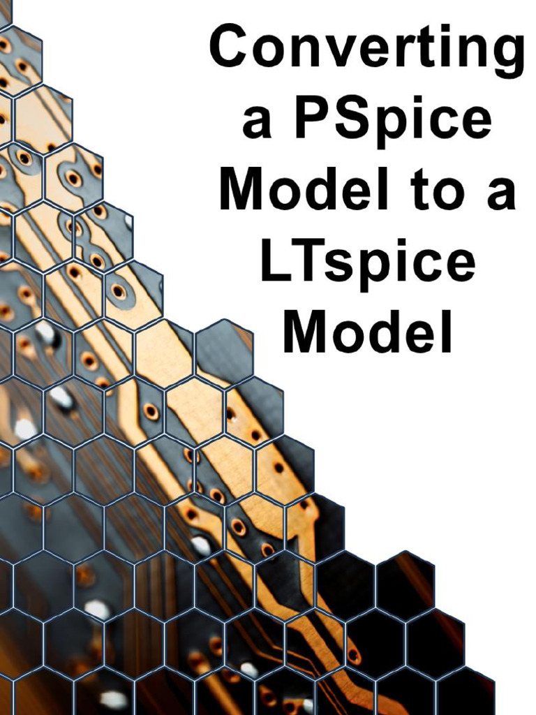Converting A PSpice Model To LTspice Model | PDF | Computer File ...