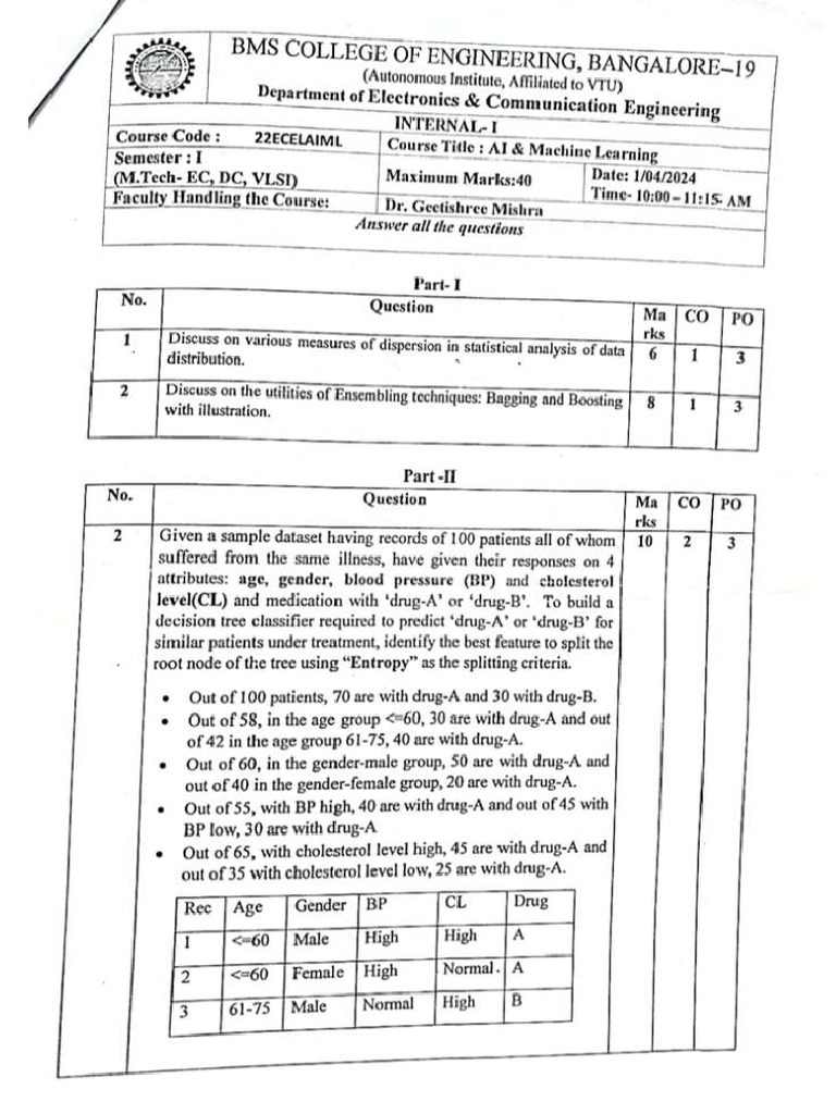 Aiml Cie Papers | PDF
