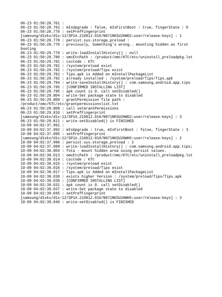 Preload Installer | PDF
