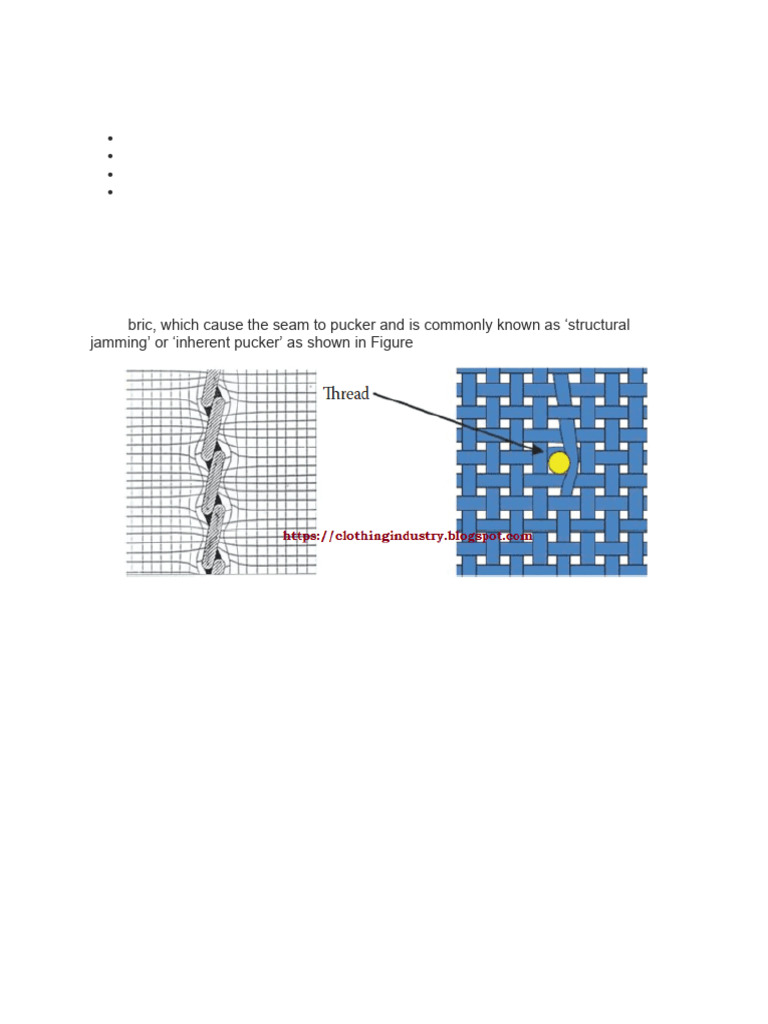 Understanding Seam Puckering Causes | PDF | Sewing Machine | Sewing