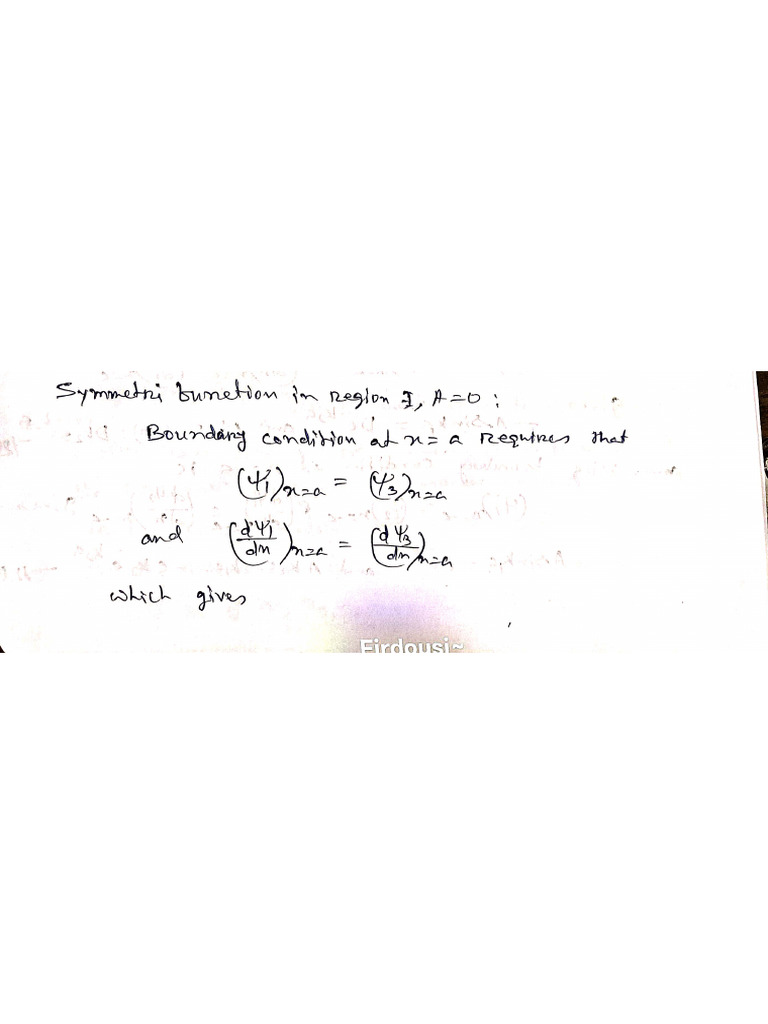 Symmetric & Antisymmetric Function | PDF