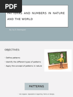 Types of Patterns in Nature | PDF
