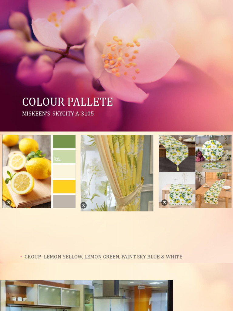 Colour Palette Scheme | PDF
