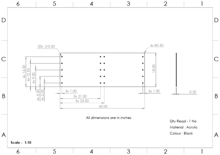 Laser Cut Acrylic 2d Drawings | PDF