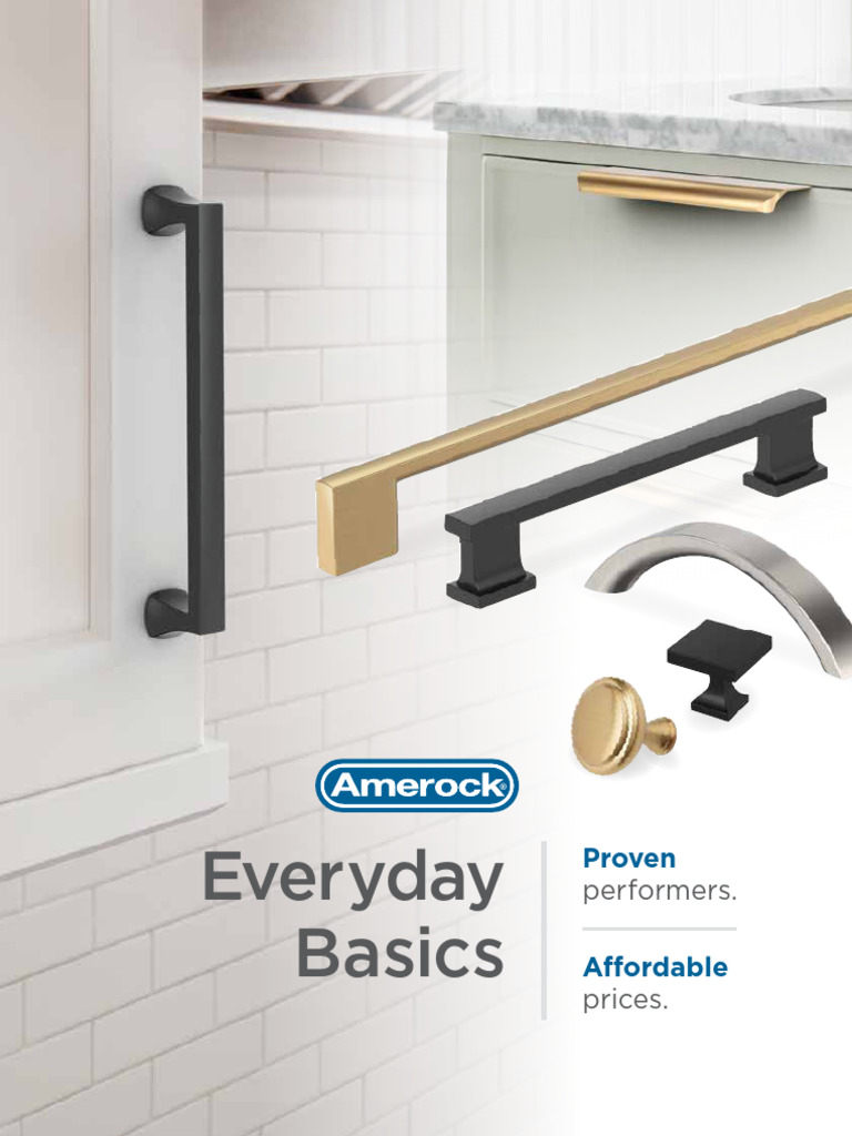 2023 Amerock Everyday-Basics Catalog Web | PDF