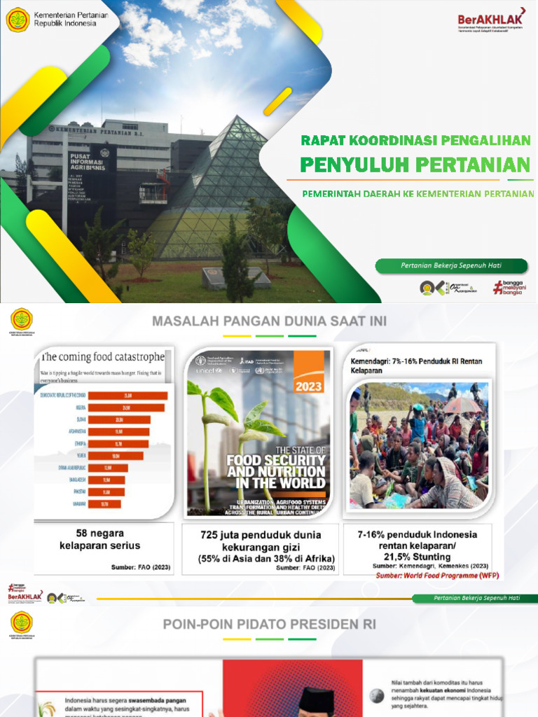 Pengalihan Penyuluh Pertanian ASN | PDF