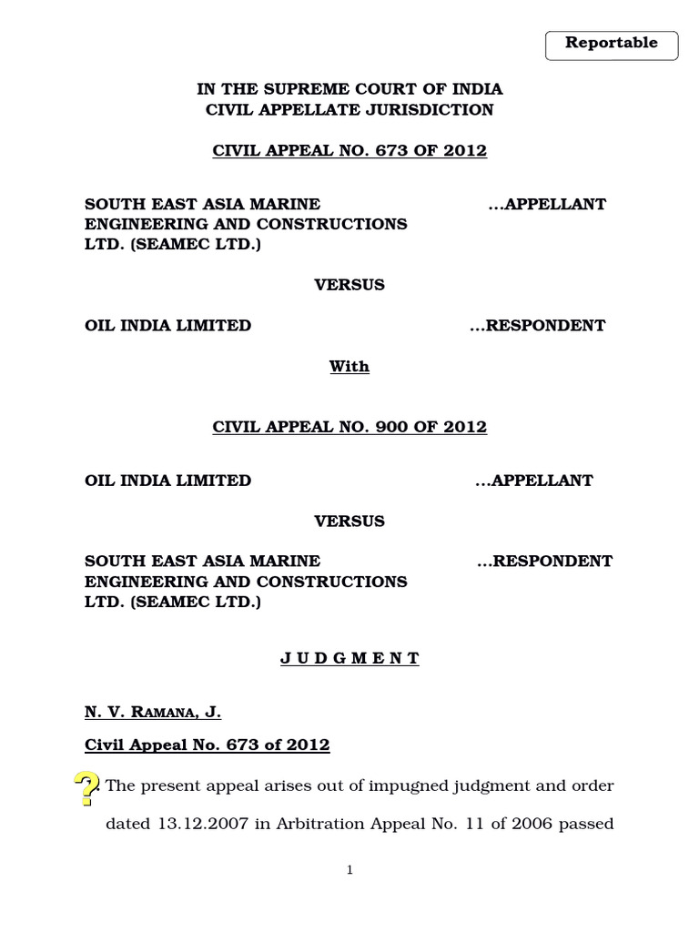 Arbitral Award Setting Aside Dispute | PDF | Arbitration | Arbitral ...