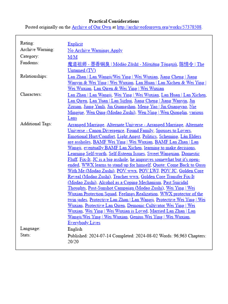 Practical Considerations | PDF