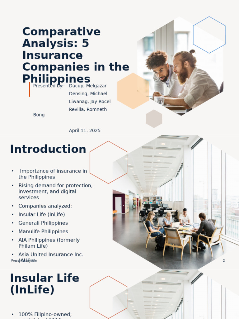 Insurance Company Comparison in the Philippines | PDF | Financial ...