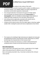 IS 875 Part 3: Wind Load Guidelines | PDF | Wind Tunnel | Wound