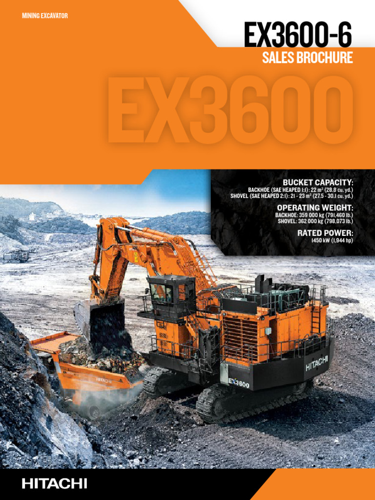 Mining EX3600 6 | PDF | Engines | Horsepower