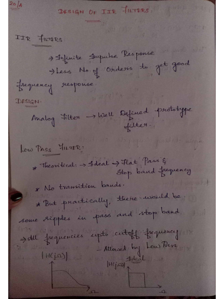 DSP Iir | PDF