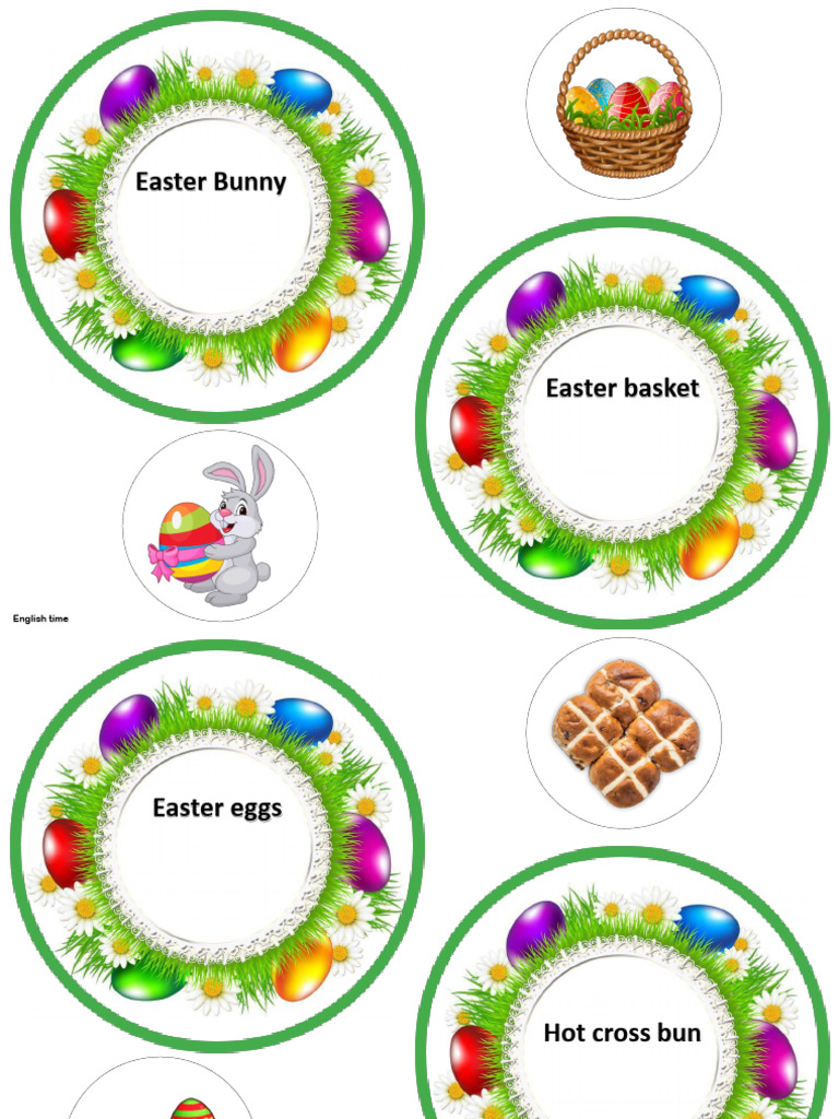 Easter Word-Picture (на липучках) | PDF