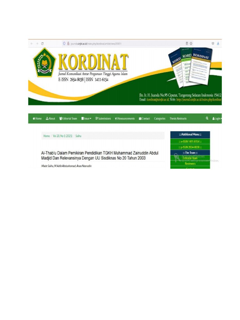 Cover Jurnal | PDF