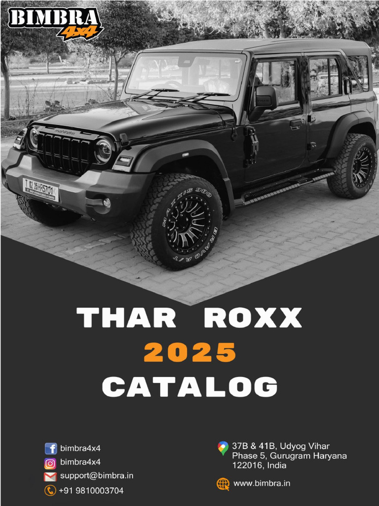 Thar-Roxx-Catalog-CQ2-2025 | PDF