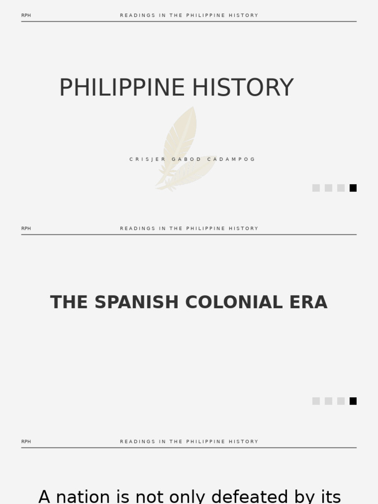 RPH TOPIC 5 the Spanish Colonial Era | PDF | Philippines–Spain ...
