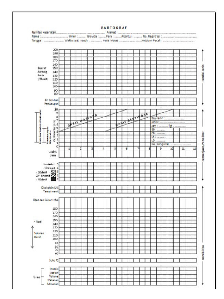 Partograf W | PDF