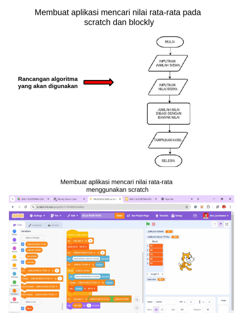 Dino Kurniawan-Bab 7 Algoritma Dan Pemrograman | PDF