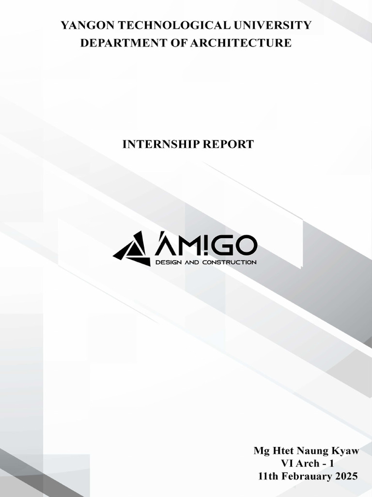 Internship report | PDF