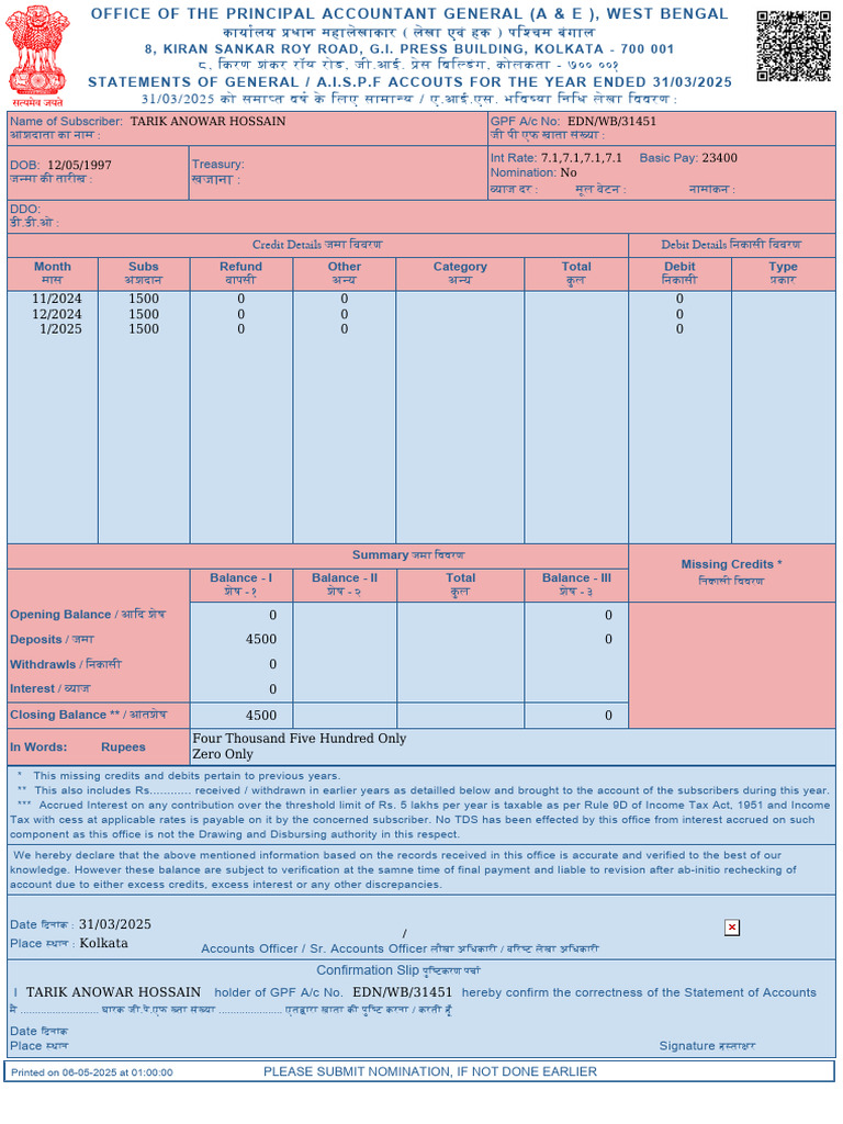 Ac Statement EDN 31451 2025 03 31 1746516600 | PDF