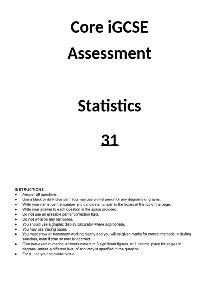 Statistics Calc | PDF