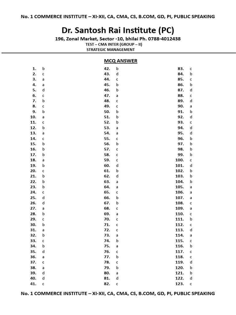 SM MCQS Ans | PDF | Academic Degree | Qualifications