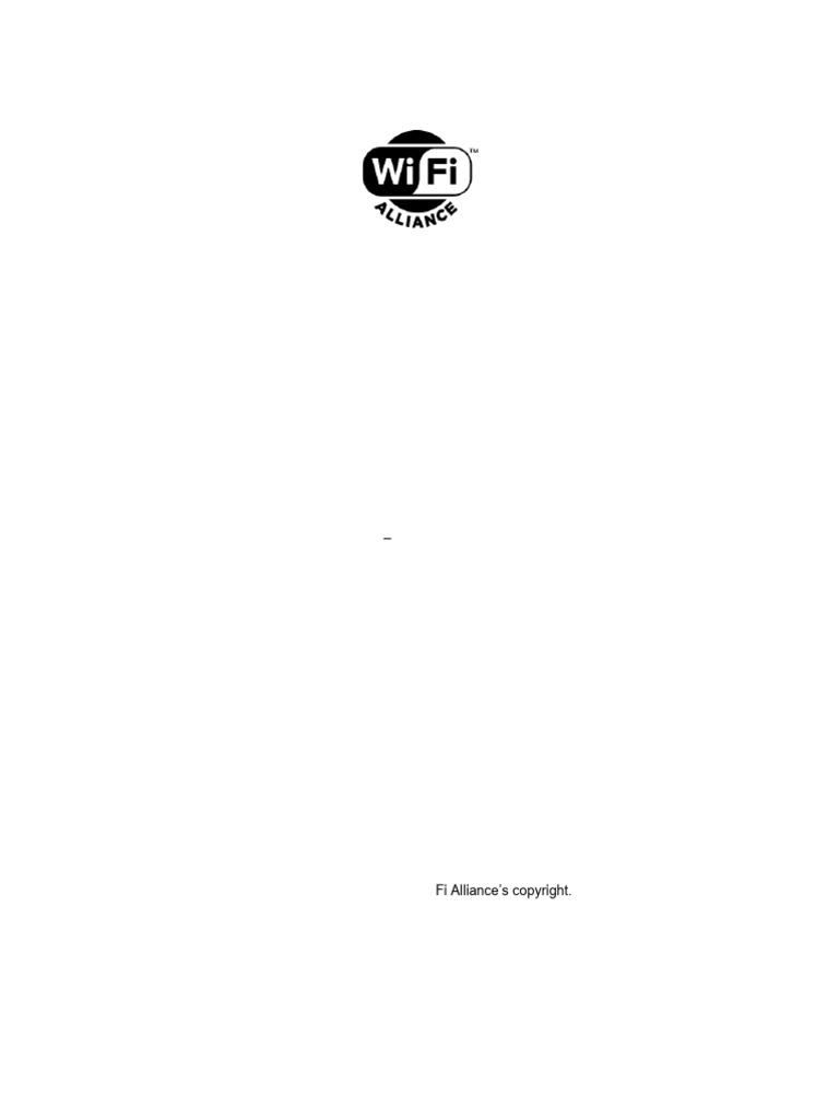 Wi-Fi EasyMesh Specification 6.0 Overview | PDF | Copyright ...