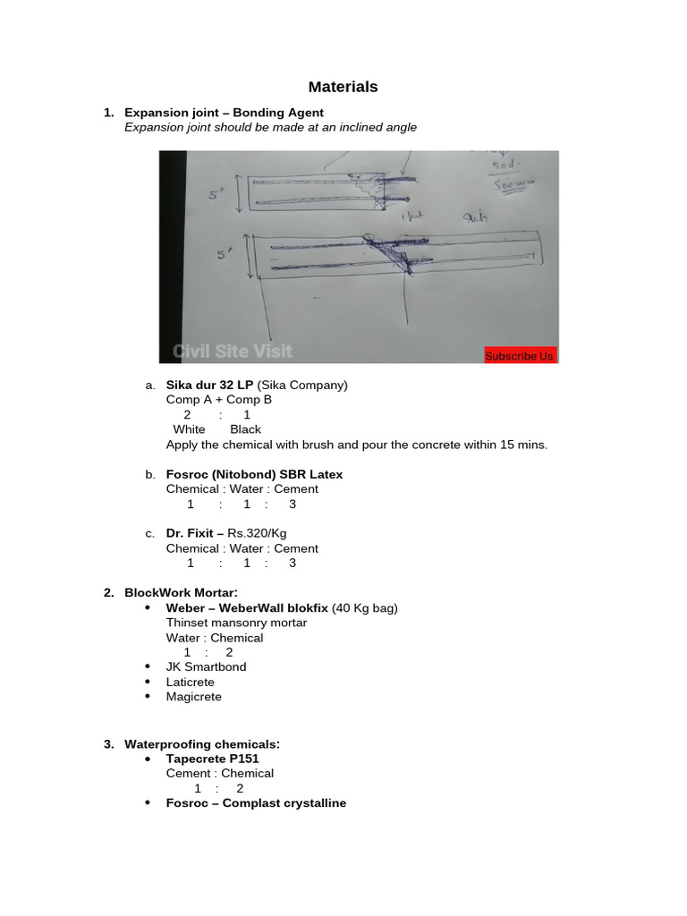 Material Notes | PDF