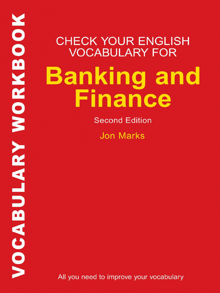 Banking and Finance Vocab-1-7 | PDF | Cost Of Living | United States Dollar