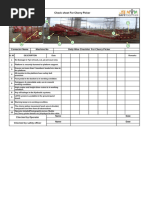 Cherry Picker-Boom Lift HSE Inspection Checklist | PDF | Land Vehicles ...