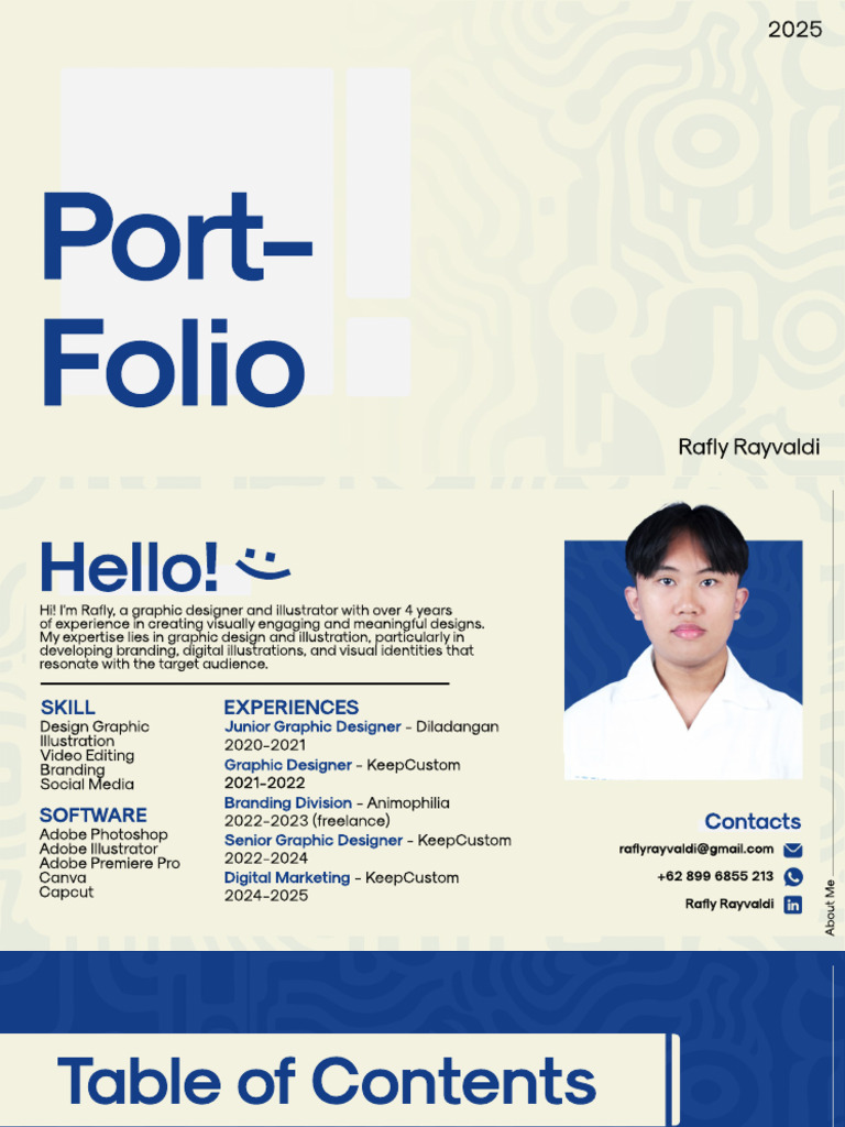 Rafly Rayvaldi 2025 Portfolio | PDF