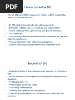List of ISA Standards | PDF | Audit | Financial Audit