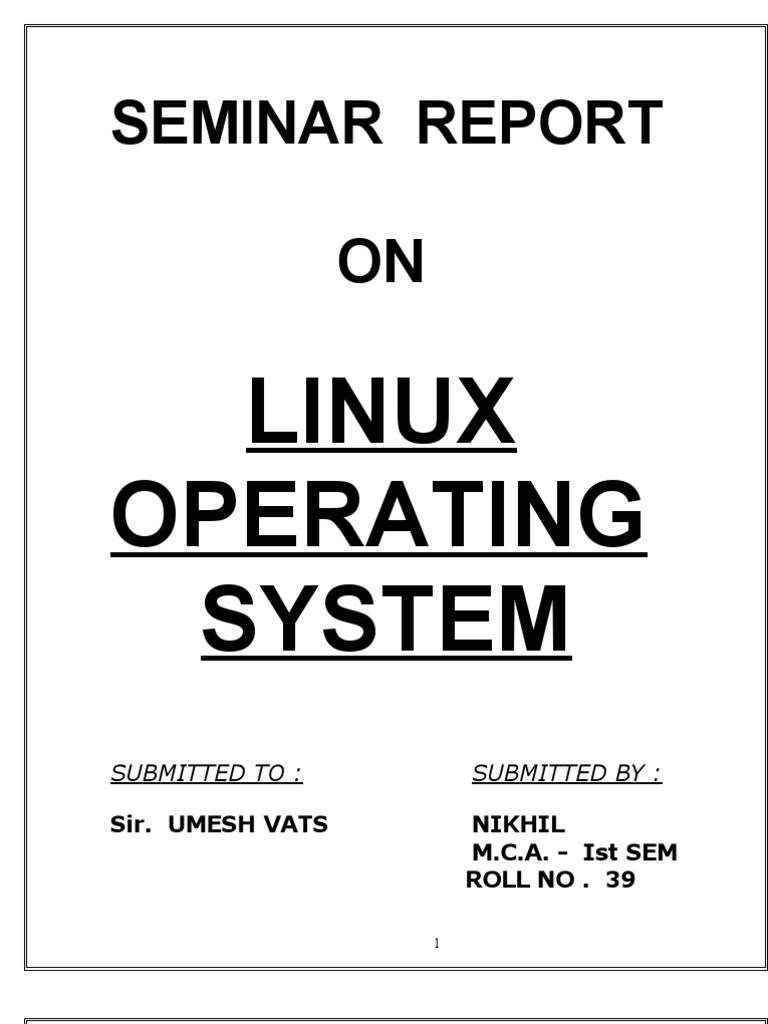 Linux Operatig System | Download Free PDF | Scheduling (Computing ... Linux Operatig System | Download Free PDF | Scheduling (Computing ...