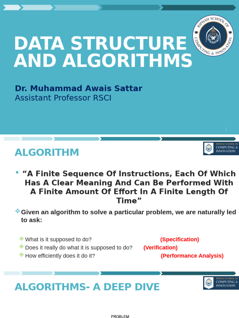DSA Intro | PDF | Data Structure | Algorithms