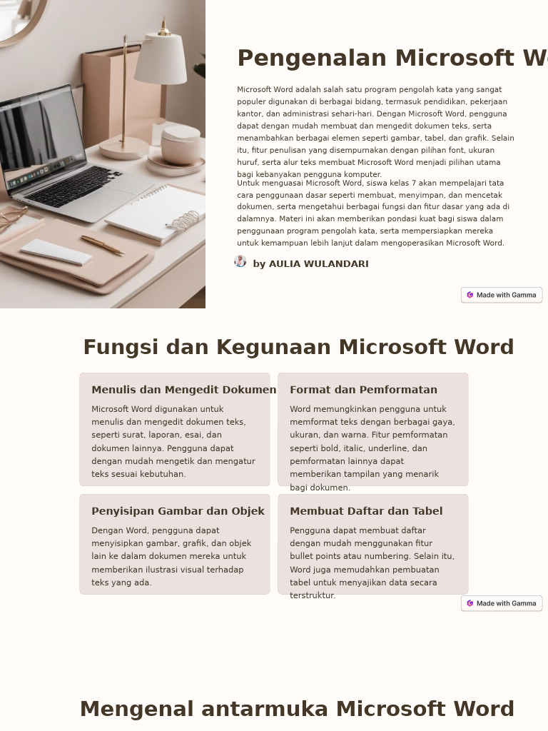 Pengenalan Microsoft Word | PDF