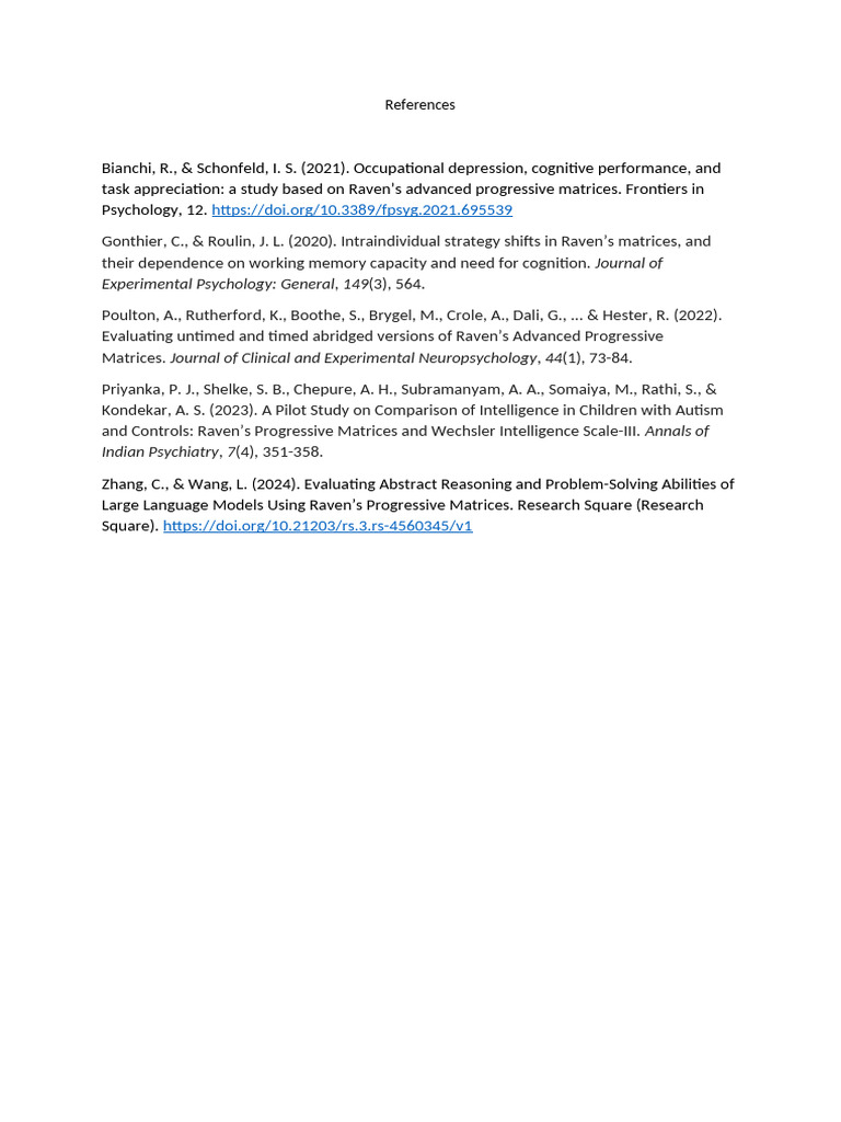 References APM | PDF