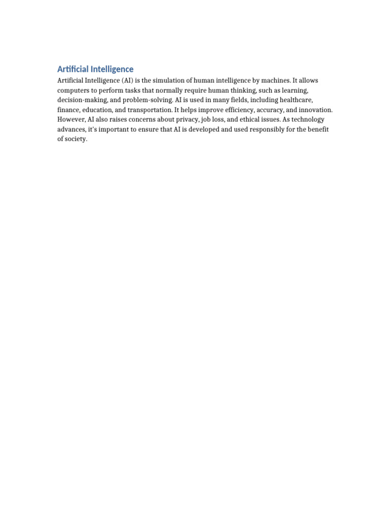 Artificial Intelligence Pdf