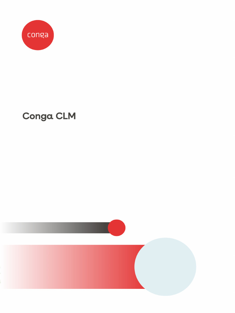 Conga CLM Release Notes Overview | PDF | User (Computing) | Computing