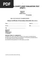 Wakisha Uce Biology Practical Paper Two | PDF