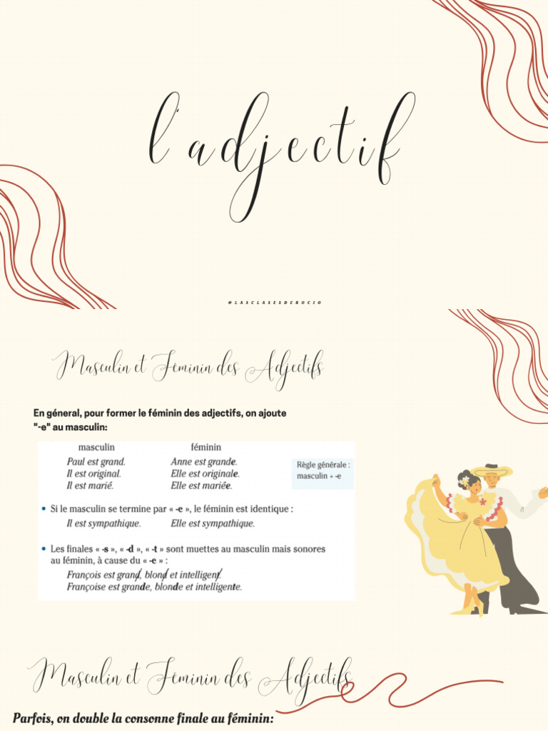6 L'adjectif | PDF