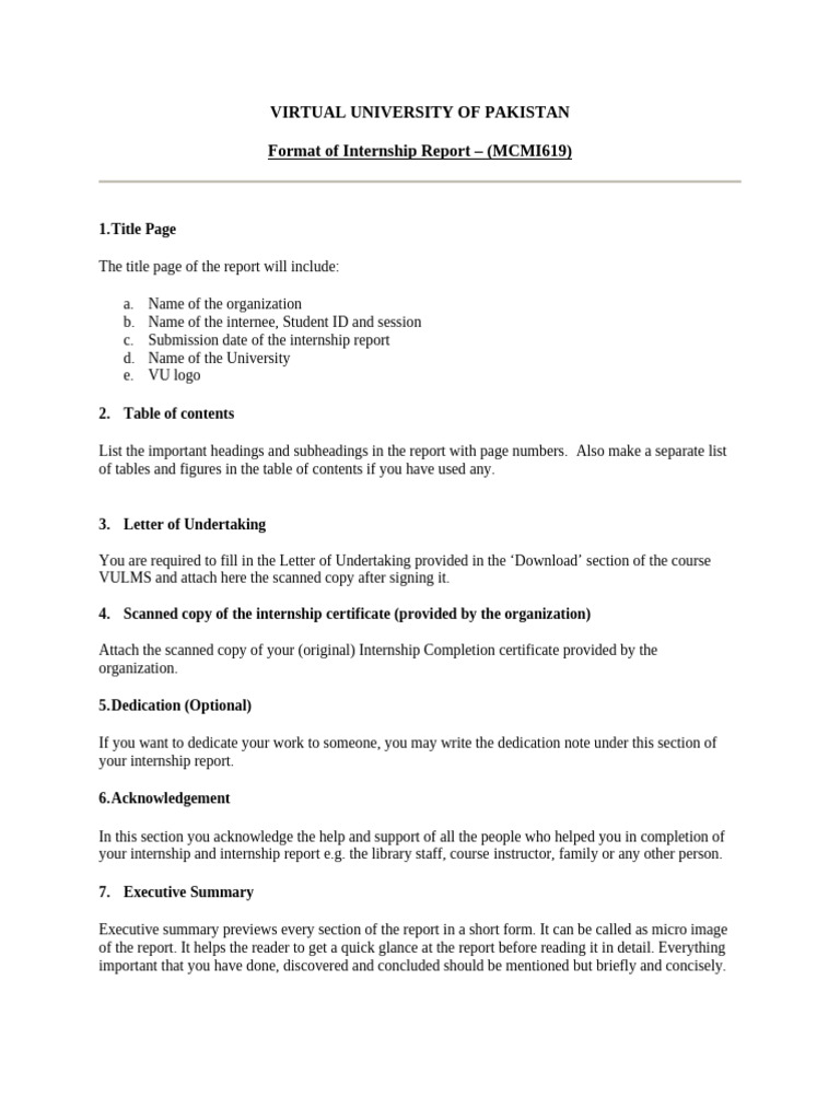 Revised Format of Internship Report | PDF | Critical Thinking | Evaluation