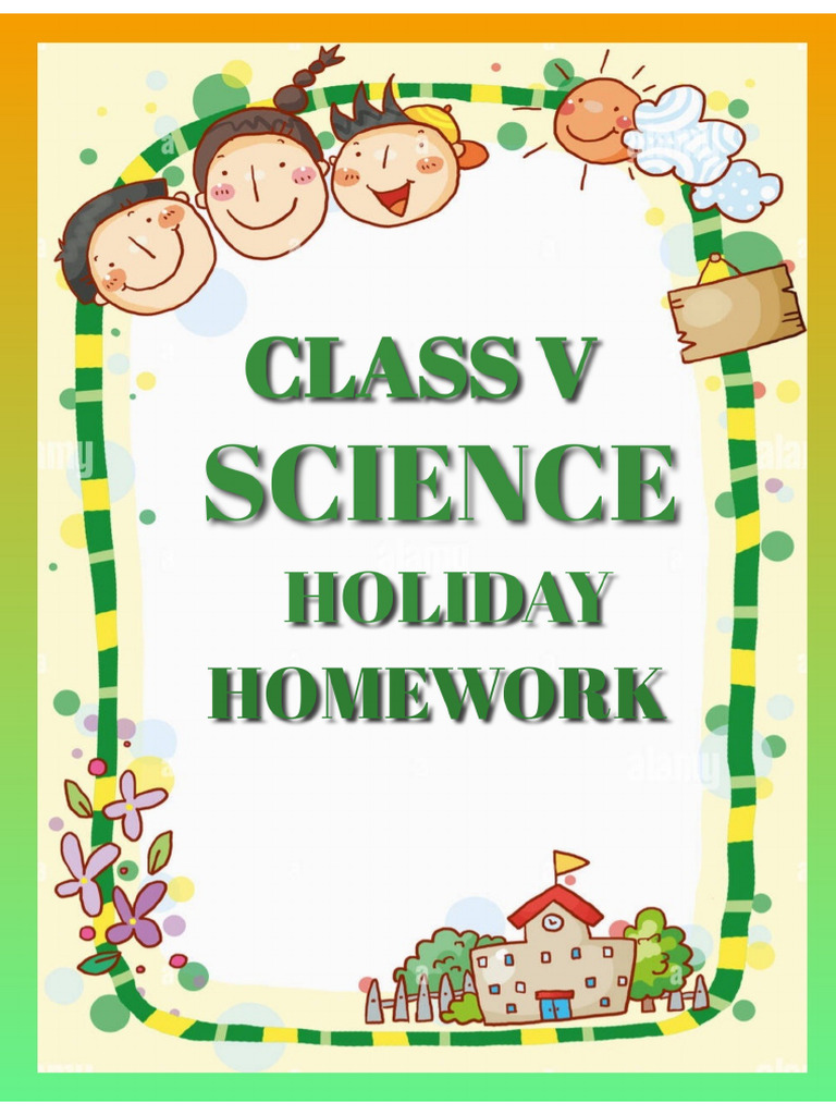 CLASS V SCIENCE HHW | PDF