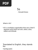 5S Training - Quiz | PDF | Lean Manufacturing