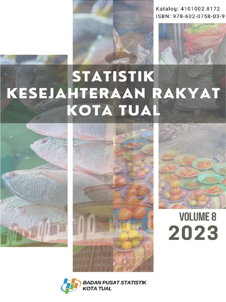 Statistik Kesejahteraan Rakyat Kota Tual 2023 | PDF