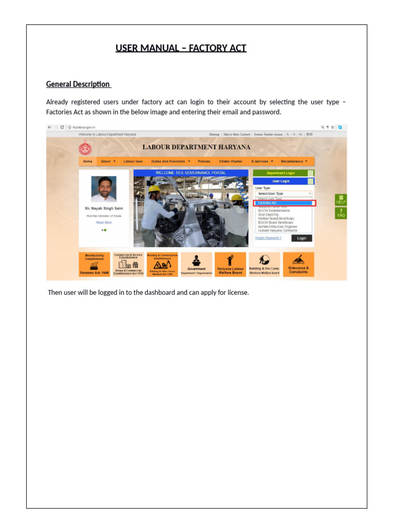 user_manual_factory | PDF | Login | Computing
