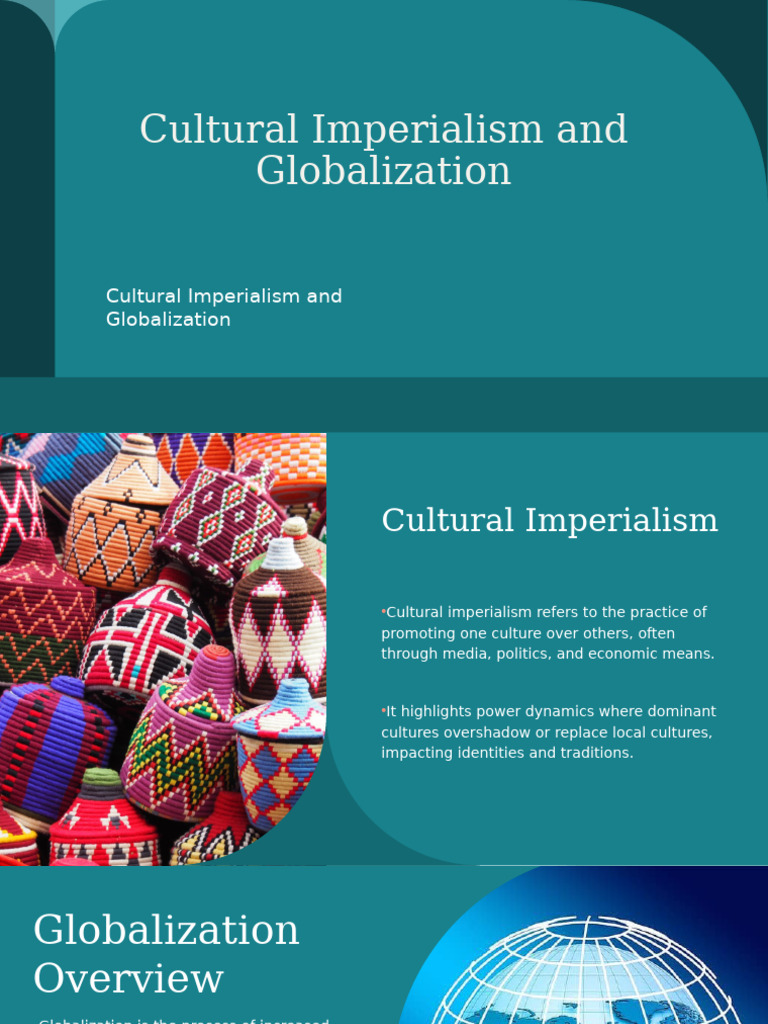 Cultural Imperialism and Globalization | PDF | Globalization | Market ...