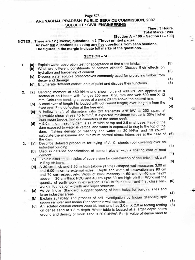Civil Engg - 2 | PDF