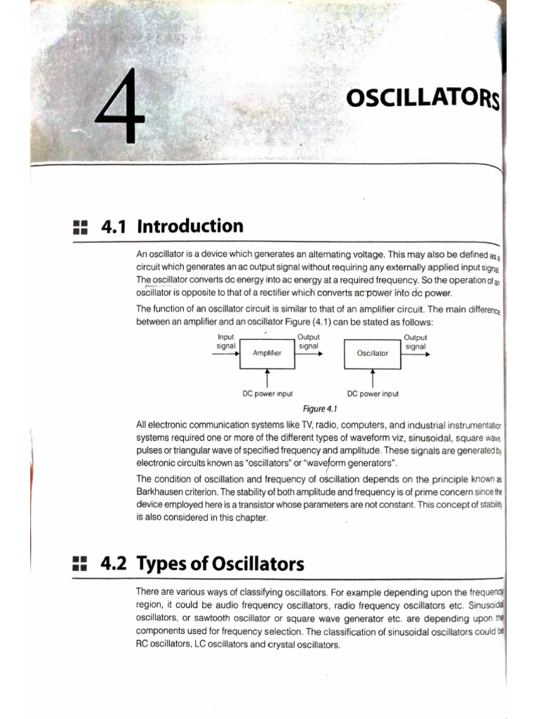 Ocillator | PDF