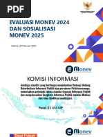 Hasil Monev KI Pusat Tahun 2024 | PDF